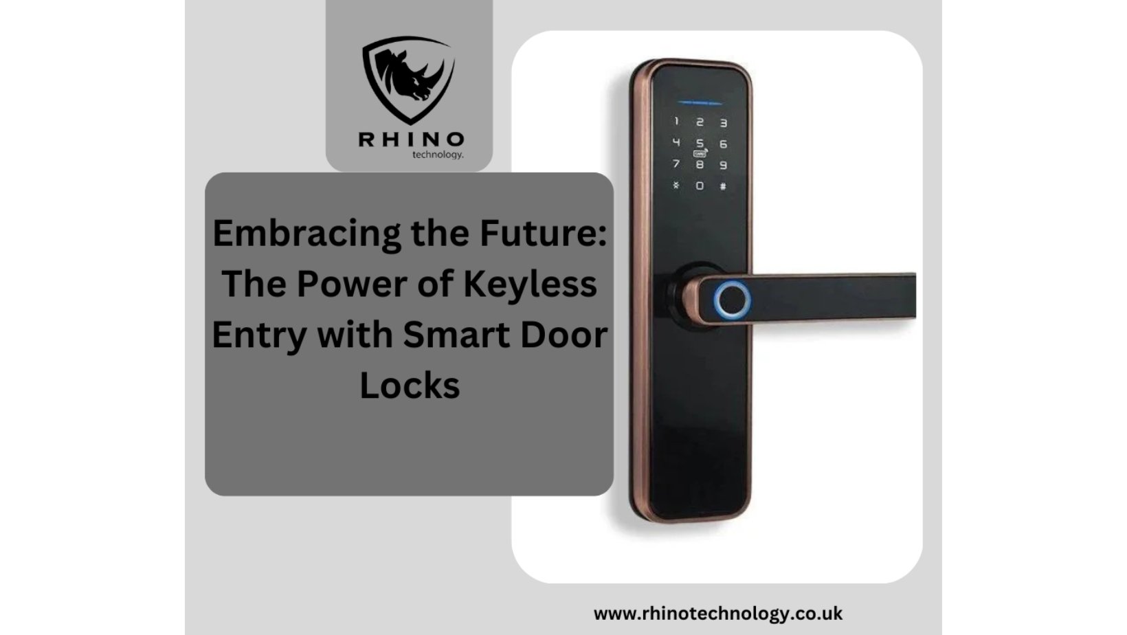 Embracing the Future: The Power of Keyless Entry with Smart Door Locks ...