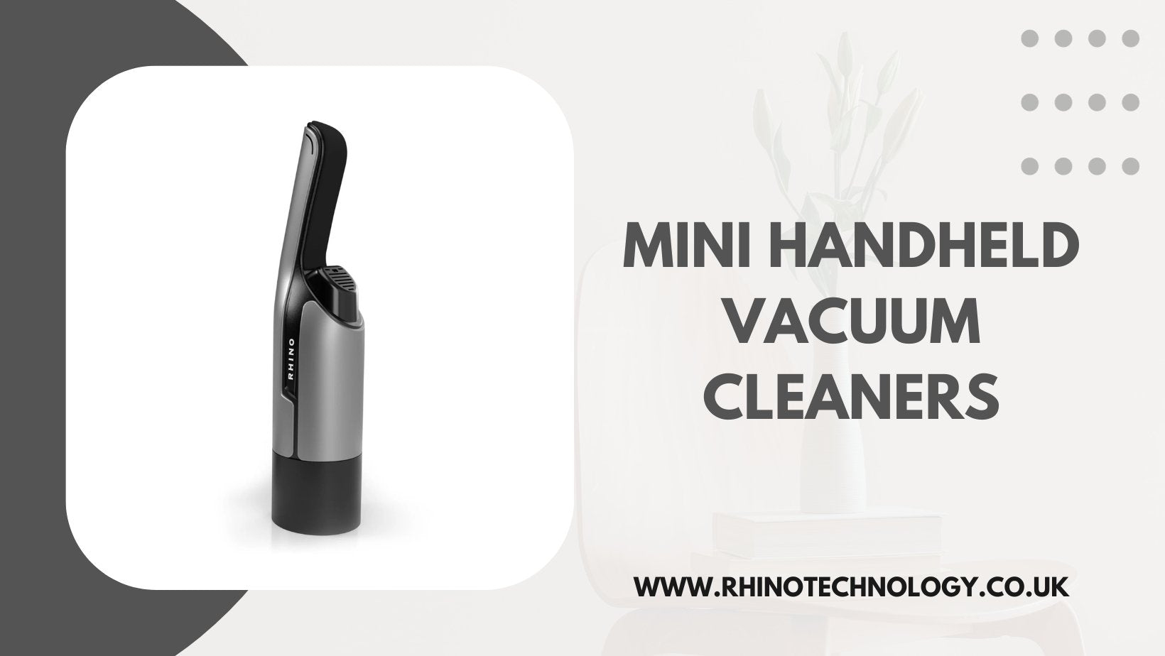 How Can Mini Handheld Vacuum Cleaners Revolutionize Your Cleaning Rout ...